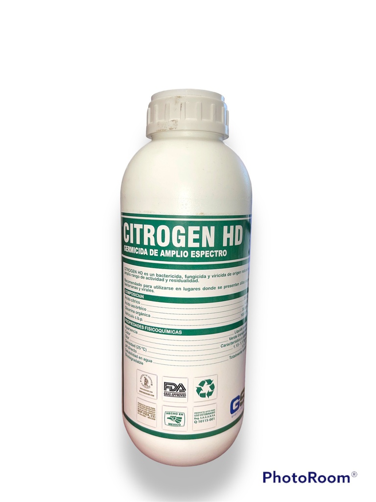 CITROGEN HD DESINFECTANTE CITRICOS 1LT. | Casthell