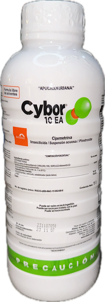 CYBOR 10 EA Cipermetrina 10% + BP 1 L | Casthell